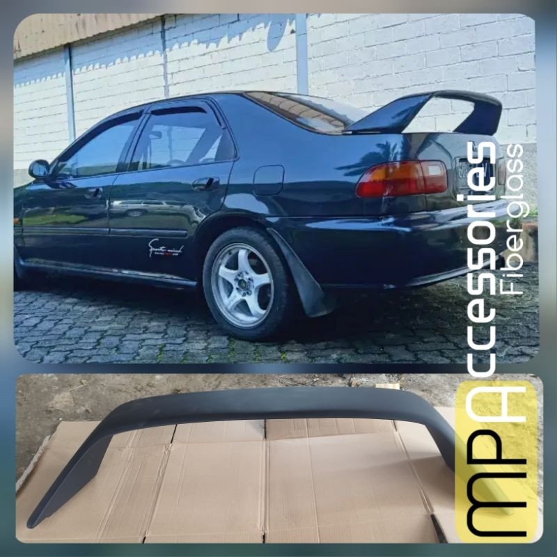 Jual Spoiler bagasi DC2 DC 2 Honda civic Genio | Shopee Indonesia