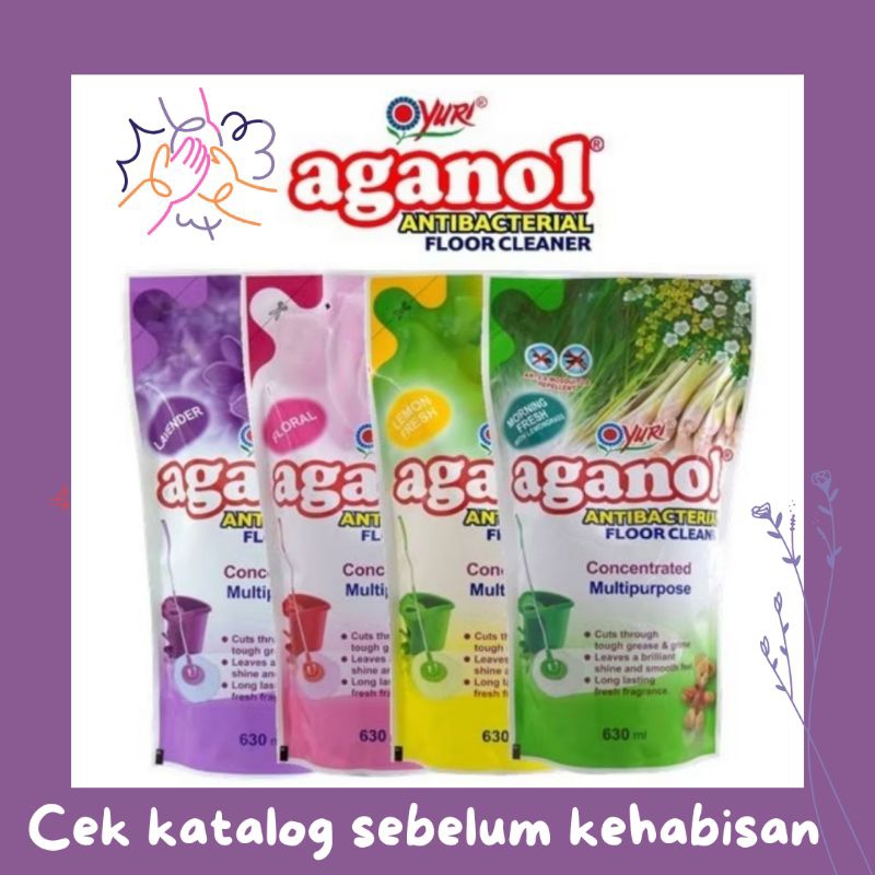 Jual YURI AGANOL PEMBERSIH LANTAI 600ML | Shopee Indonesia