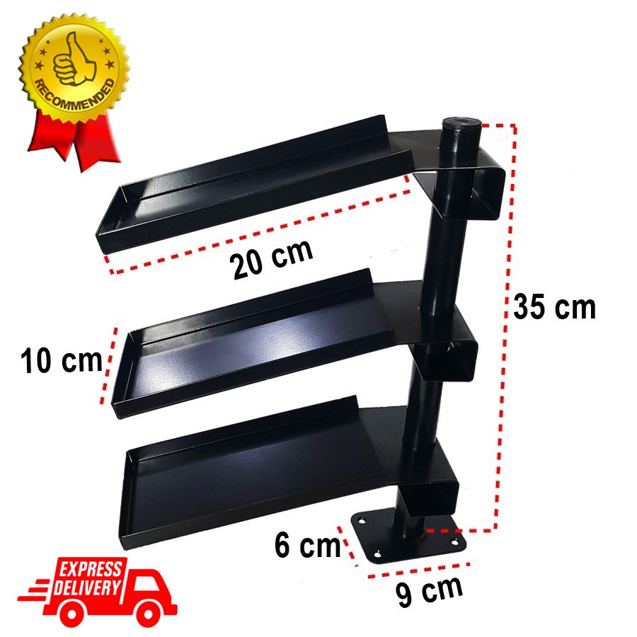 Jual TEMPAT EDC RAK 3 SUSUN - DUDUKAN EDC 3 TINGKAT | Shopee Indonesia