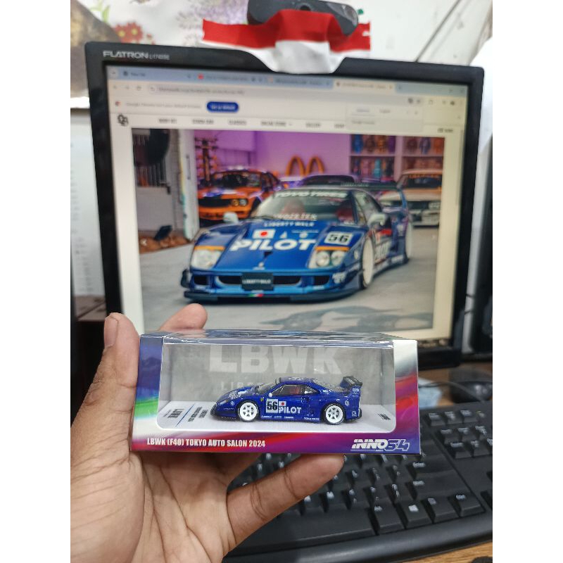 Jual INNO F40 LIBERTY WALK PILOT TOKYO AUTOSALON 2024 SEGEL | Shopee ...