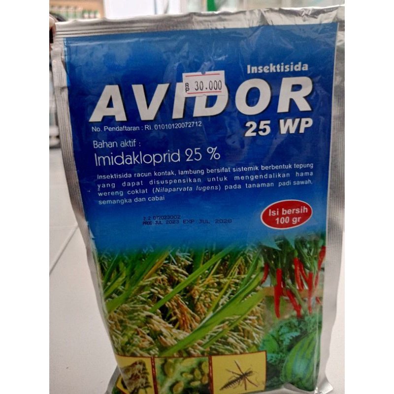 Jual Insektisida avidor 25 WP | Shopee Indonesia