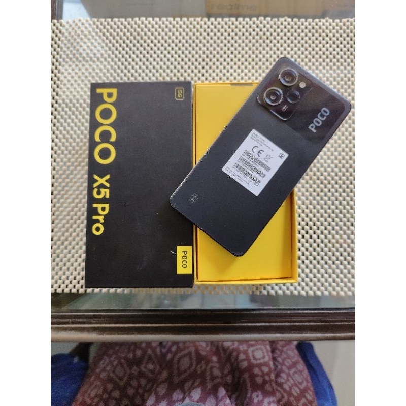 Jual poco x5 pro 5g 6/128 second lengkap normal | Shopee Indonesia