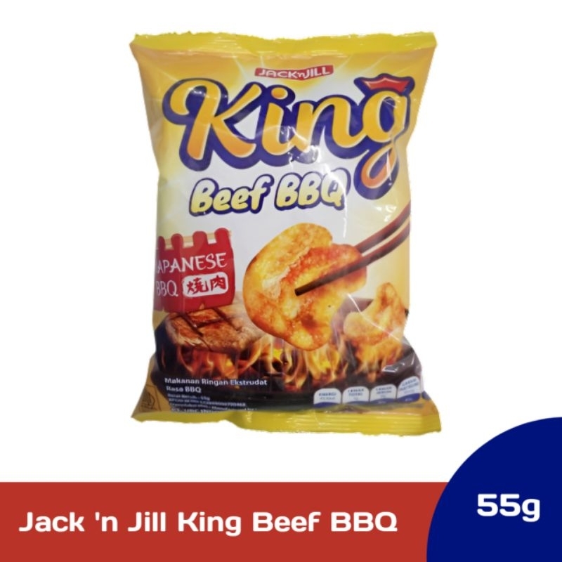 Jual Jack 'n Jill King Beef BBQ Snack 55g | Shopee Indonesia