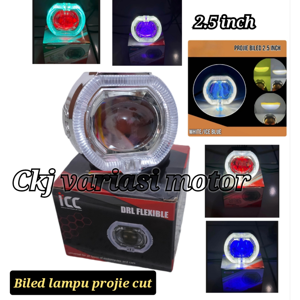 Jual ckj variasi-Projie Biled Cut Off mini 2.5inc Original Ibright ...