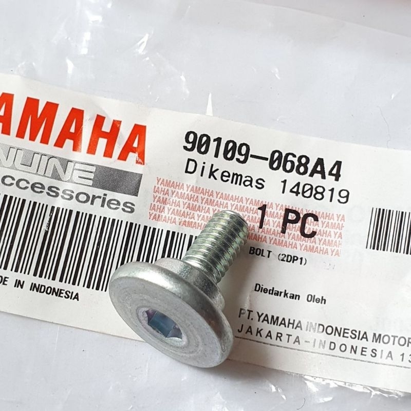 Jual Baut L Spakbor Depan Nmax Aerox 155 Lexi ORIGINAL YAMAHA 90109 ...