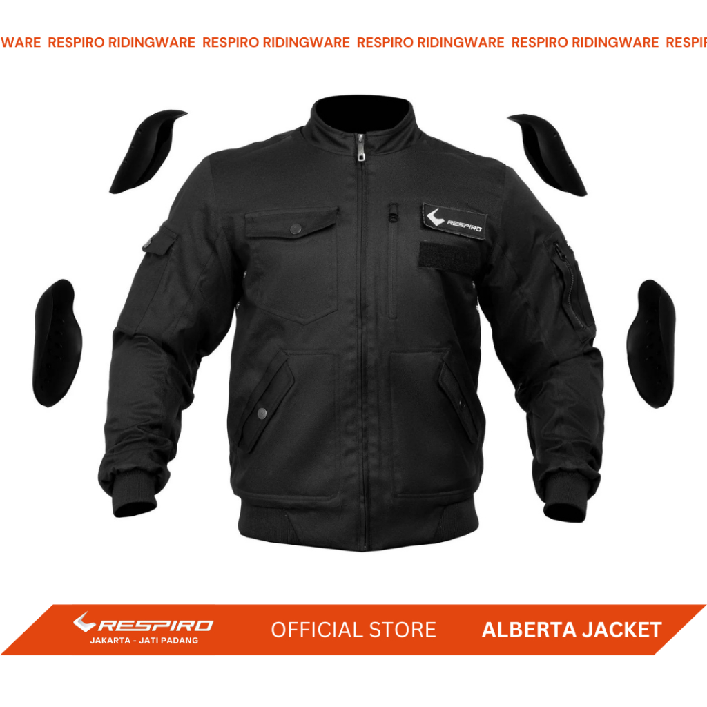 Jual RESPIRO ALBERTA JACKET | Jaket Motor Riding | Shopee Indonesia