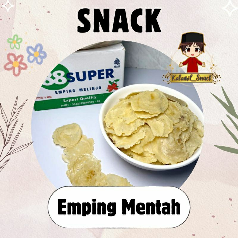Jual Emping Mentah 1 Dus (1Kg) | Shopee Indonesia