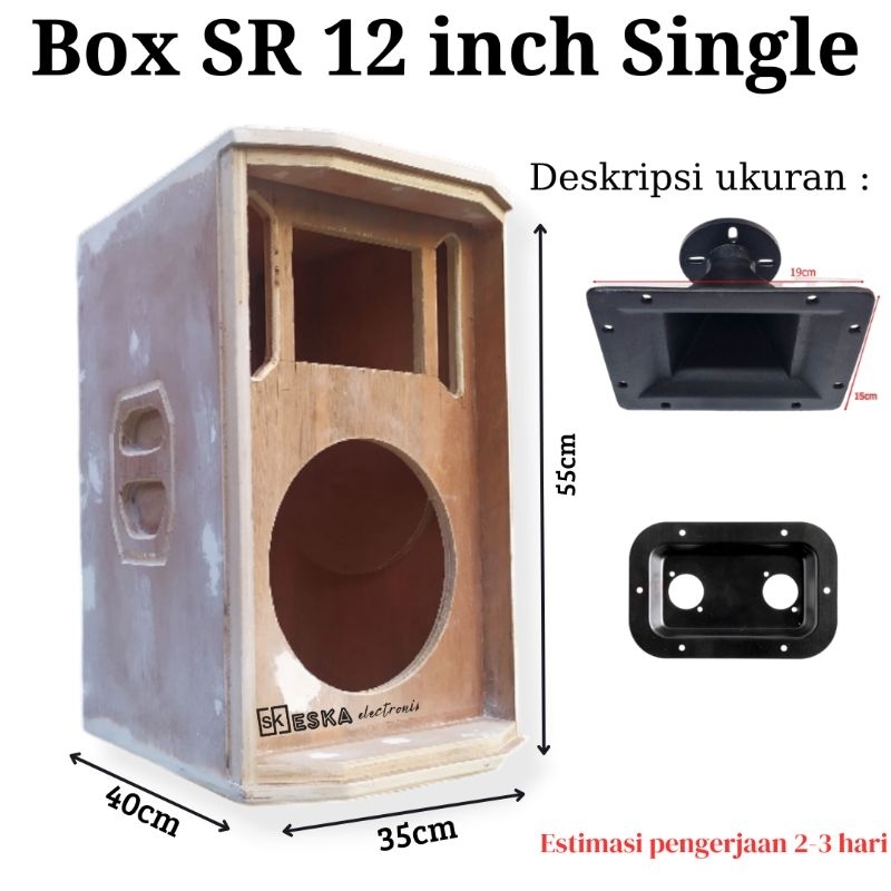 Jual BOX SR 12 inch single Box Speaker 12 inch mentah | Shopee Indonesia