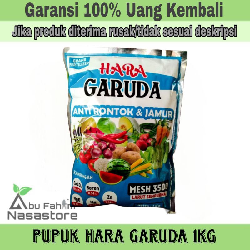 Jual PUPUK CALSIUM HARA GARUDA 1KG/ PUPUK BUAH DAN PUPUK BUNGA / PUPUK ...
