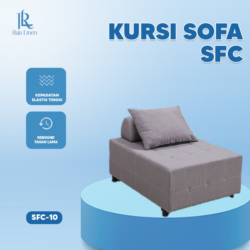 Jual RAJA LINEN- Sofa Lesehan Kursi Lantai Sofa Lipat Sofa Santai Sofa Keluarga SFC-10 | Shopee ...