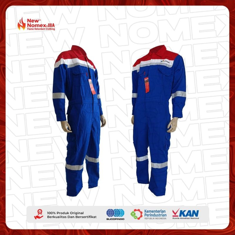 Jual COVERALL NOMEX lllA PERTAMINA/WEARPACK PERTAMINA ORIGINAL NOMEX ...