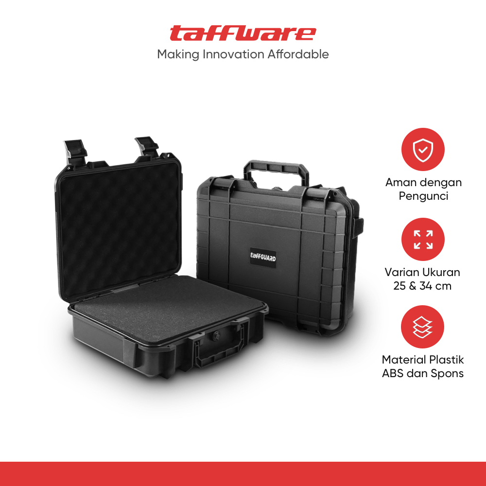 Jual TaffGUARD Kotak Perkakas Portable Storage Tool Box Bag with Spons ...