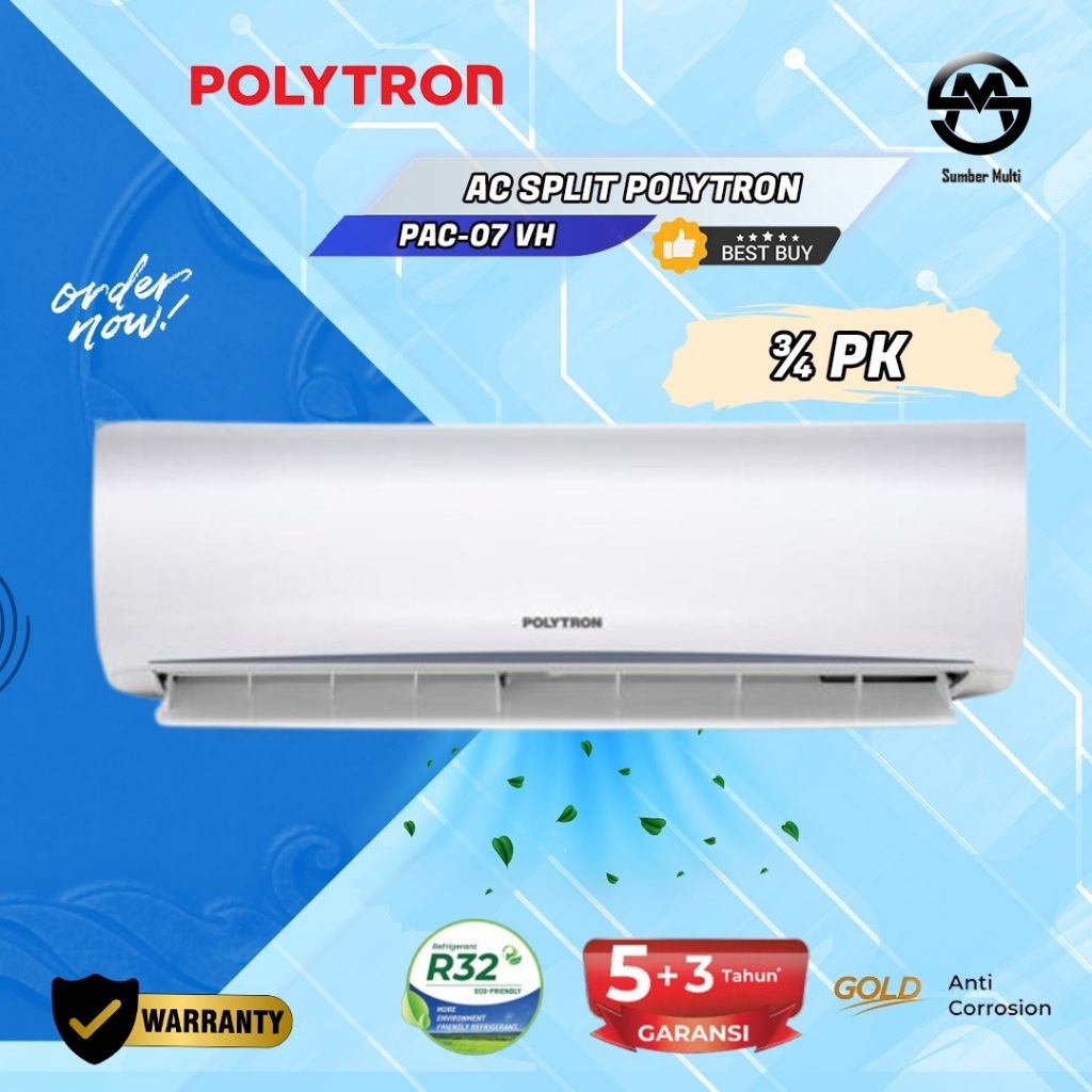 Jual AC POLYTRON 3/4 PK STANDARD PAC 07 VH | Shopee Indonesia