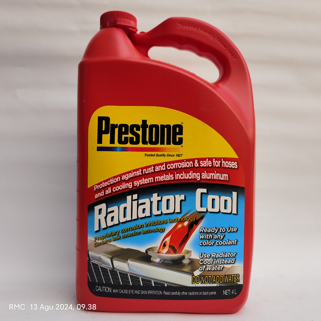Jual PRESTONE RADIATOR COOLANT 4 LITER WARNA CAIRAN PINK ( BISA COD ...