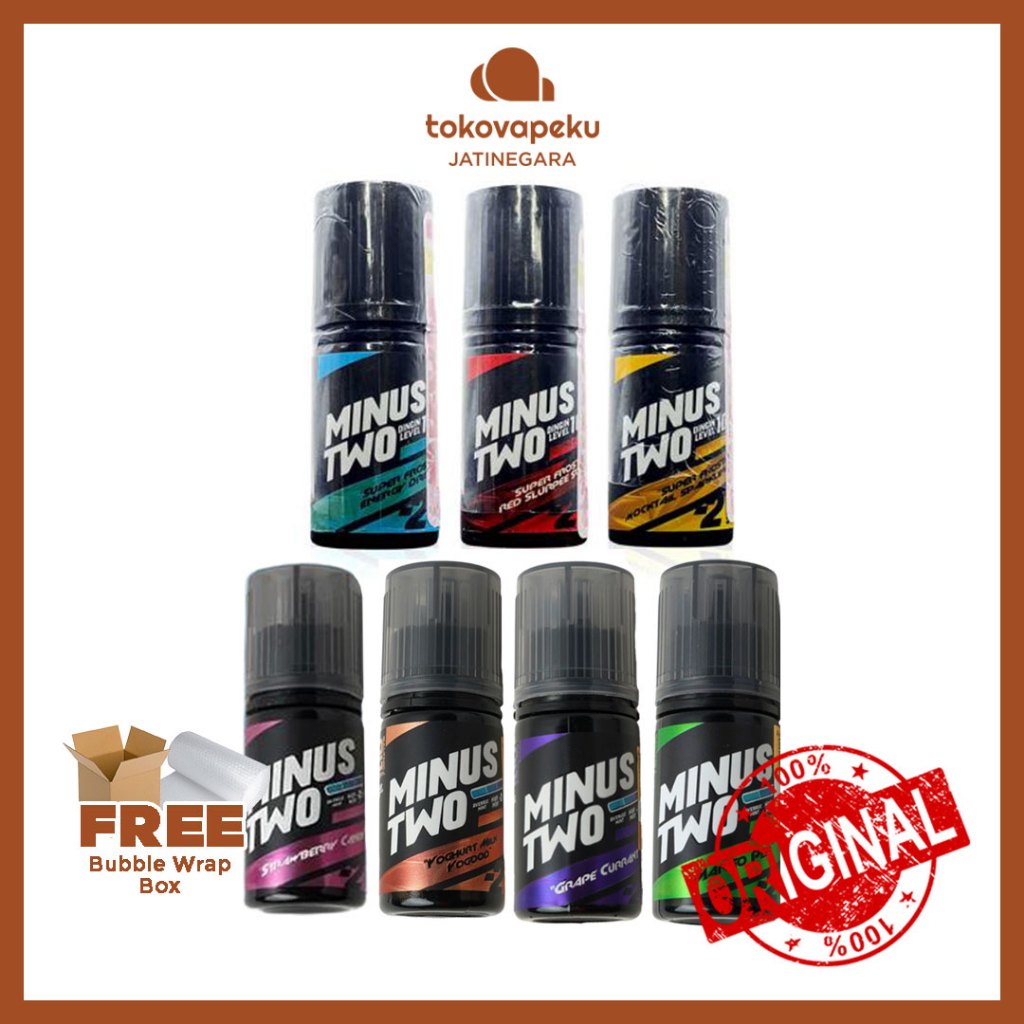 Jual MINUS TWO SUPER FROSTED SALTNIC SERIES 30MG 30ML ORI by MINUS 2 | Shopee Indonesia