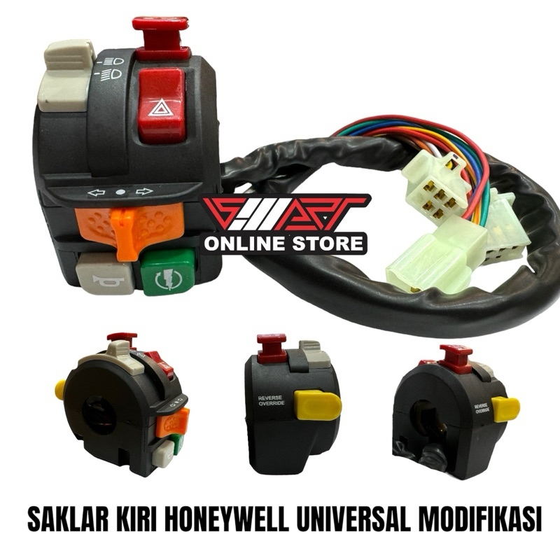 Jual SAKLAR HONEYWELL MODIF UNIVERSAL SAKLAR VARIO 125/150 MODEL LAMPU ...