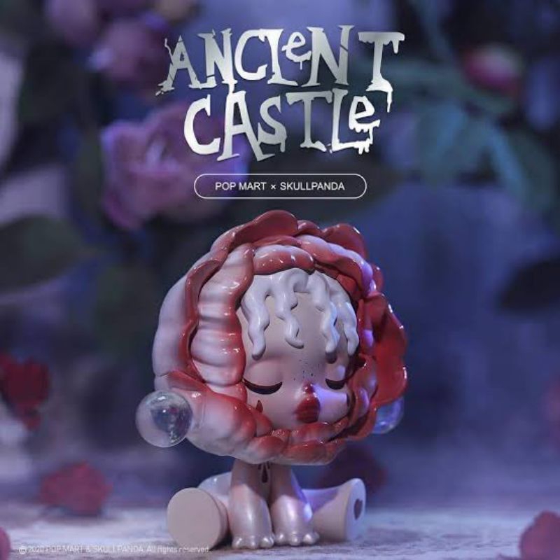 Jual POPMART - SKULLPANDA Ancient Castle (Bloody Rose) | Shopee Indonesia