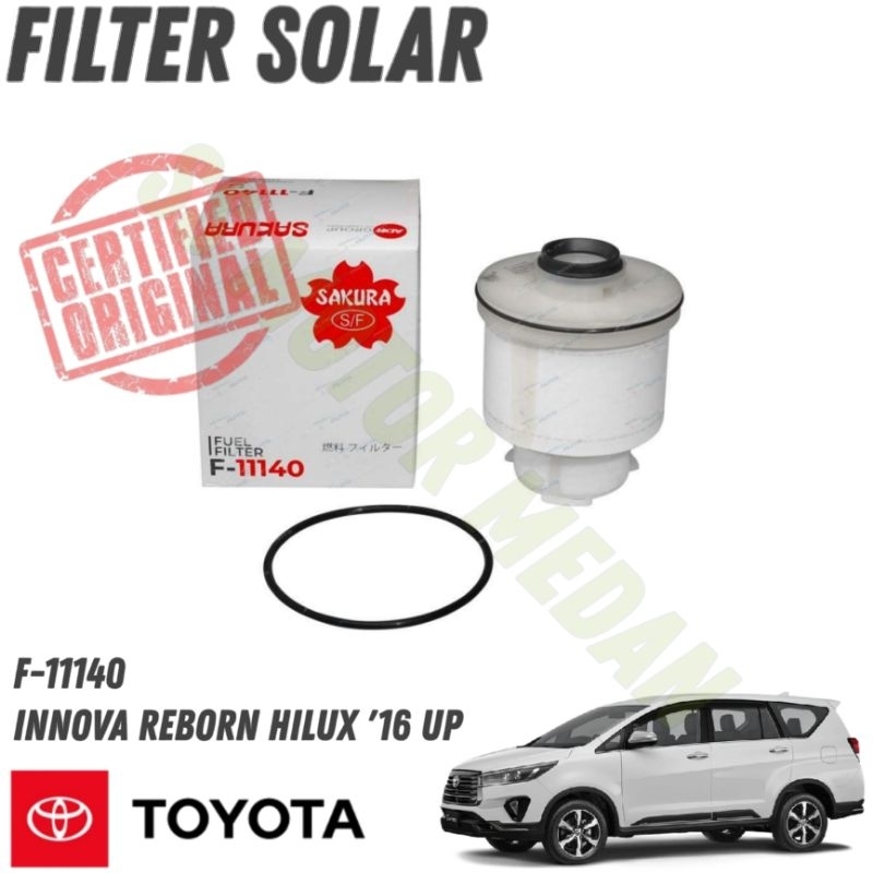 Jual FILTER SOLAR TOYOTA ALL NEW FORTUNER INNOVA REBORN HILUX F-11140 ...