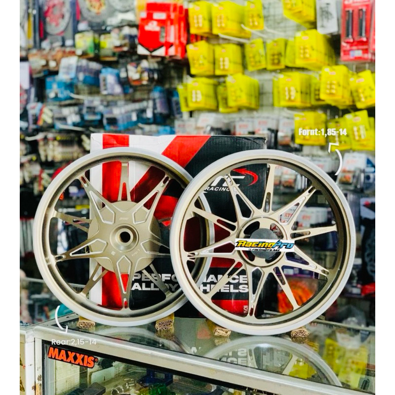 Jual VELG KTC RACING CHRONOS RING14 BEAT SCOOPY VARIO 110 VARIO 150/125 NEW PRODUCK PROMO ...