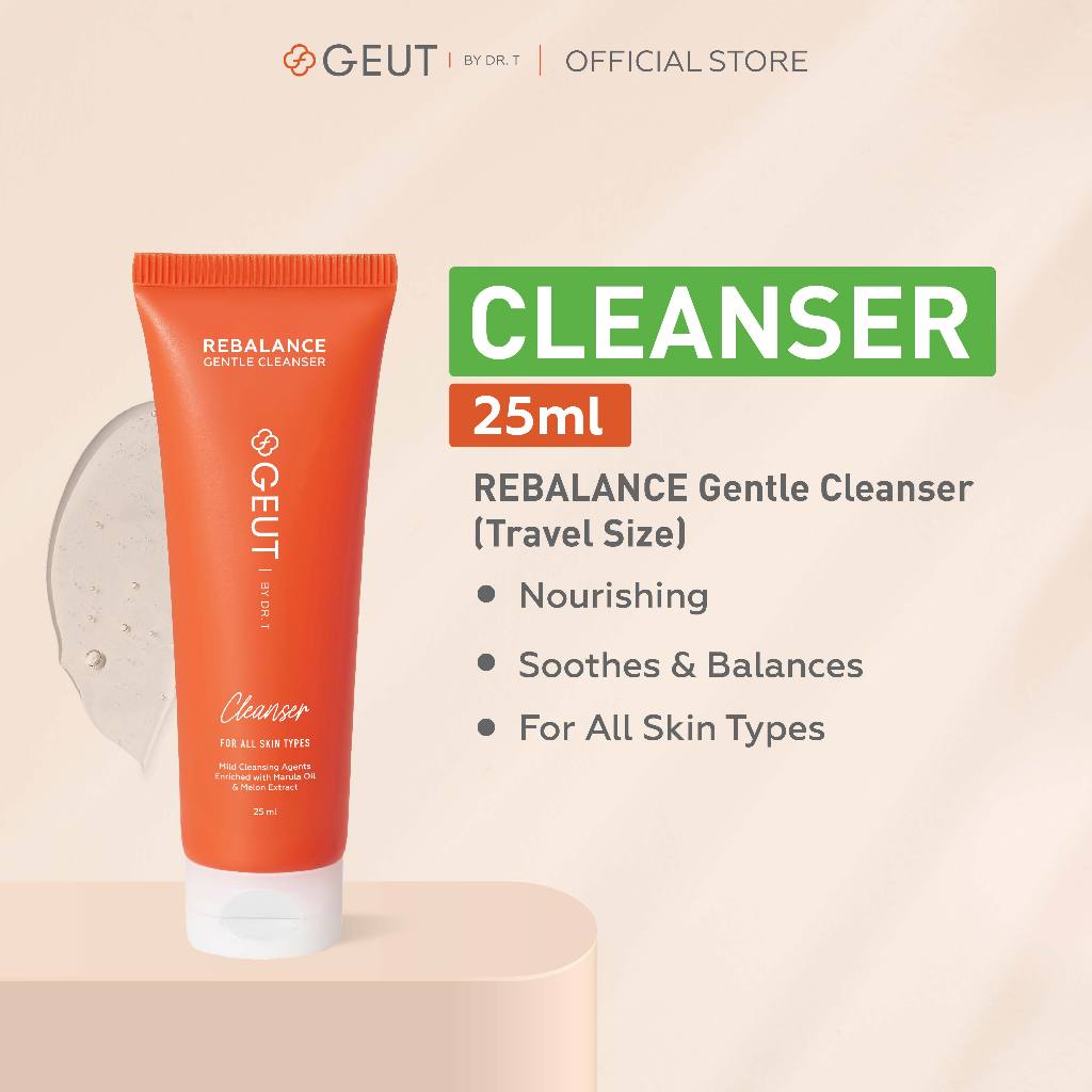 Jual GEUT REBALANCE Gentle Cleanser 25ml | Shopee Indonesia