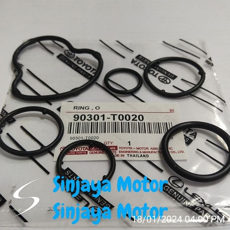 Jual seal kit O-ring, seal kit timing chain Innova Fortuner 1TR 2TR ...