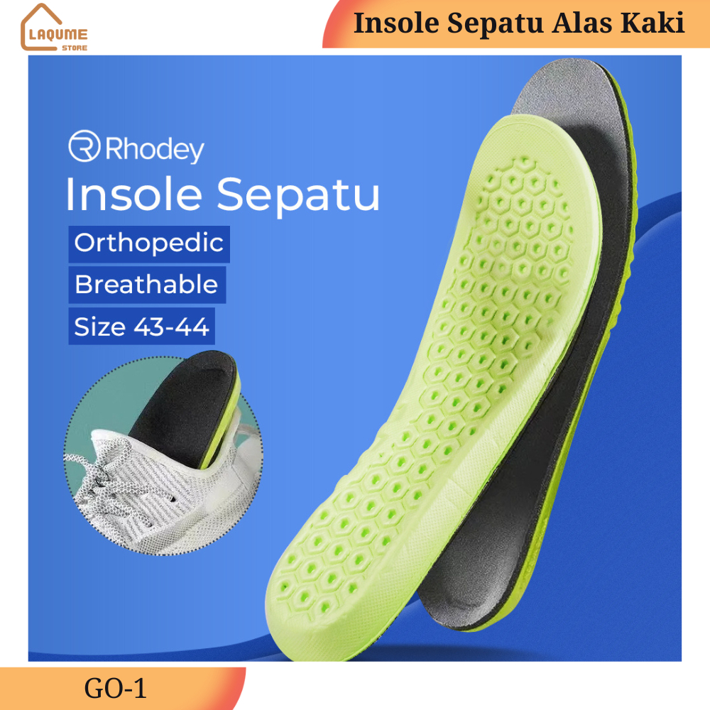 Jual Insole Sepatu Alas Kaki Super Empuk Menyerap Keringat Orthopedic ...