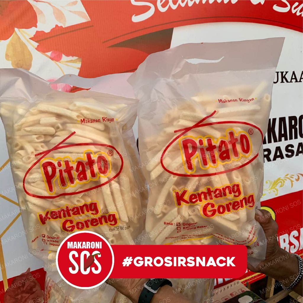 Jual Pitato Kentang Original Balado 250Gr Termurah | Shopee Indonesia