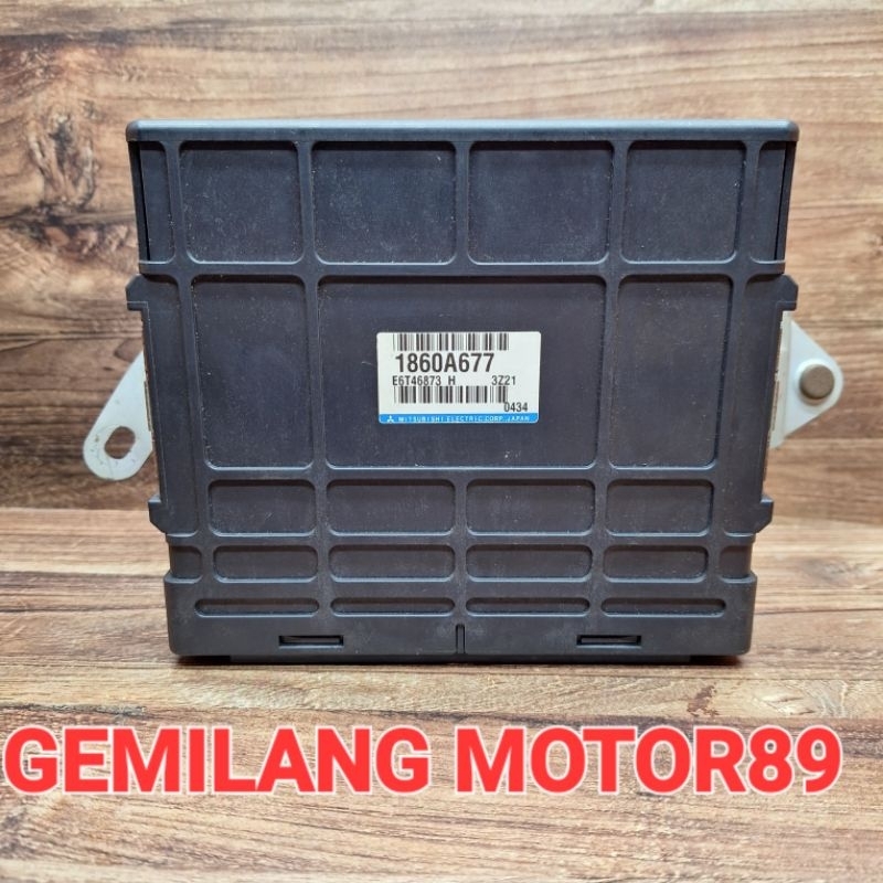 Jual ECU ENGINE KOMPUTER COMPUTER MITSUBISHI T120SS INJEKSI 1860A677 ...