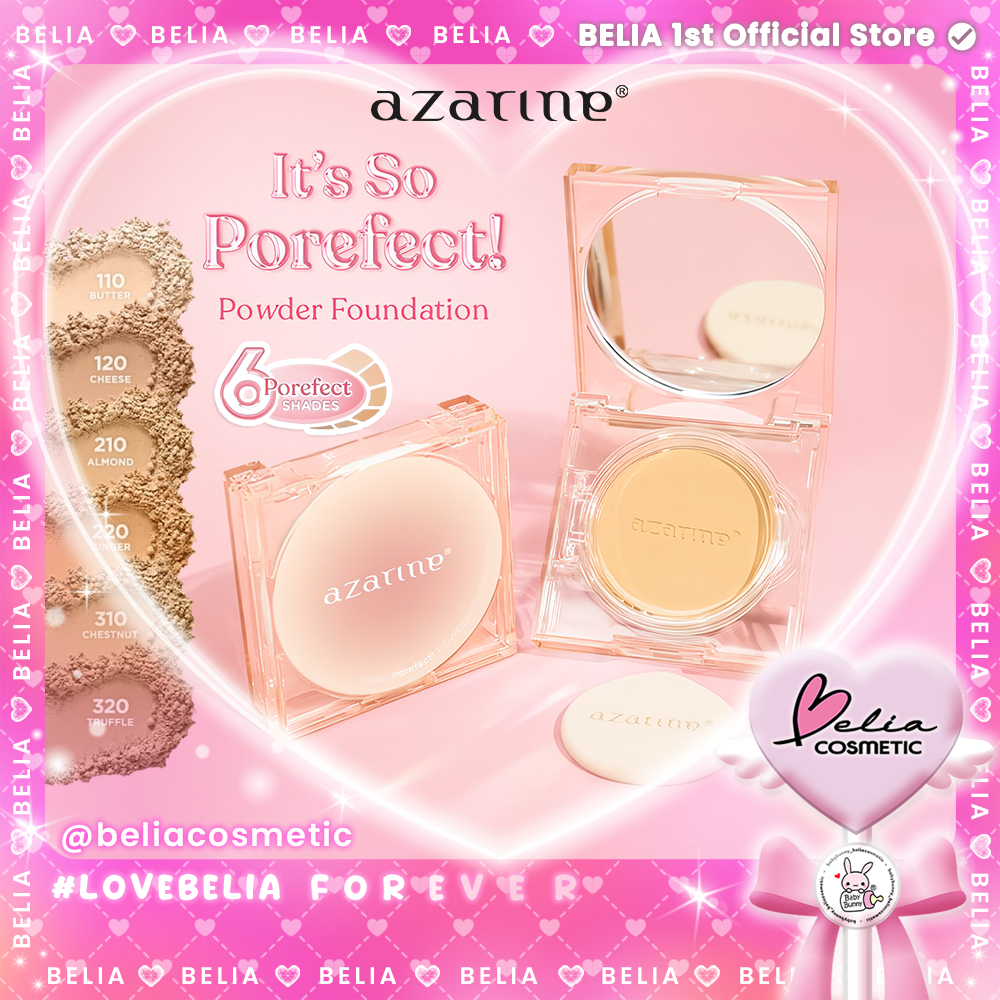 Jual BELIA AZARINE It's So Porefect! Powder Foundation 8gr | Bedak ...