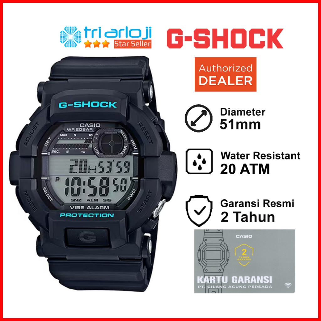 Jual Casio G-Shock GD-350-1CR Jam Tangan Pria GSHOCK GD-350-1C GD-350 ...