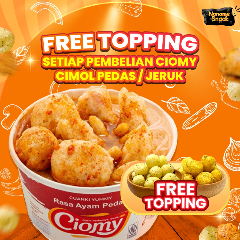 Jual Ciomy Cuanki Ayam Pedas Cuangki Ciomy Cup Besar Halal Non MSG ...