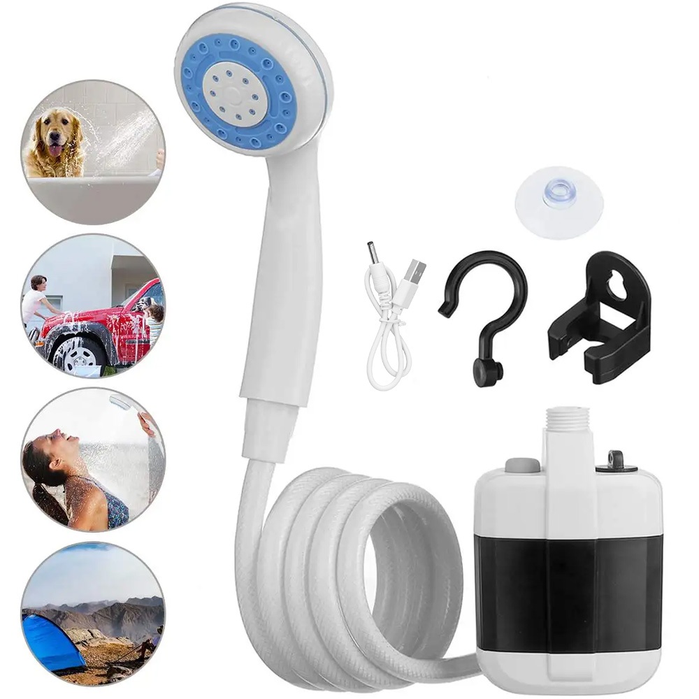 Jual Shower Charger Set Sistem Baterai Charger - Portable Outdoor ...