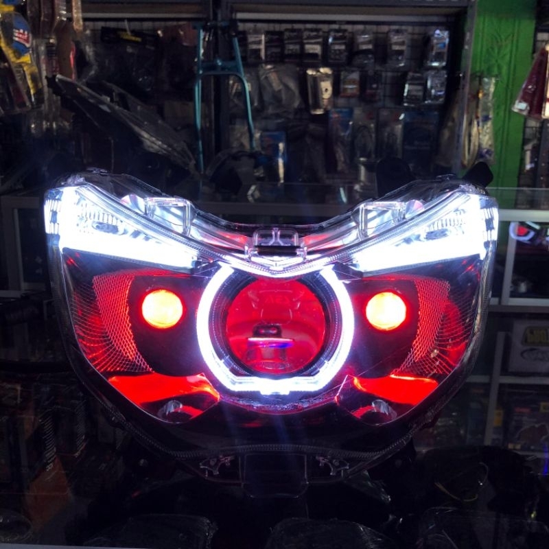 Jual BILLED NMAX OLD FULL SET LENGKAP REFLEKTOR CUSTOM BILLED AES ...
