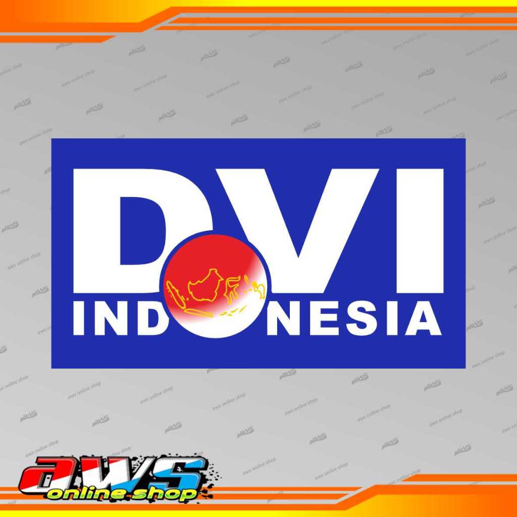 Jual Sticker Emblem Timbul DVI Indonesia, Disaster and Victim ...