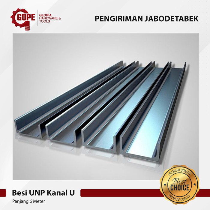 Jual Unp Besi Kanal U Panjang 6 Meter | Shopee Indonesia