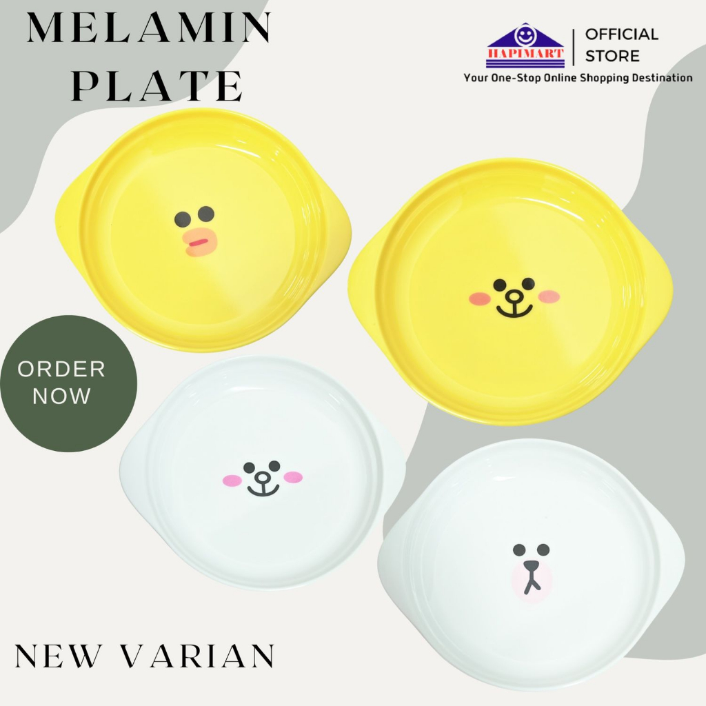 Jual Piring Makanan Ringan Motif Lucu Mudah Dibersihkan Dapat Disusun ...