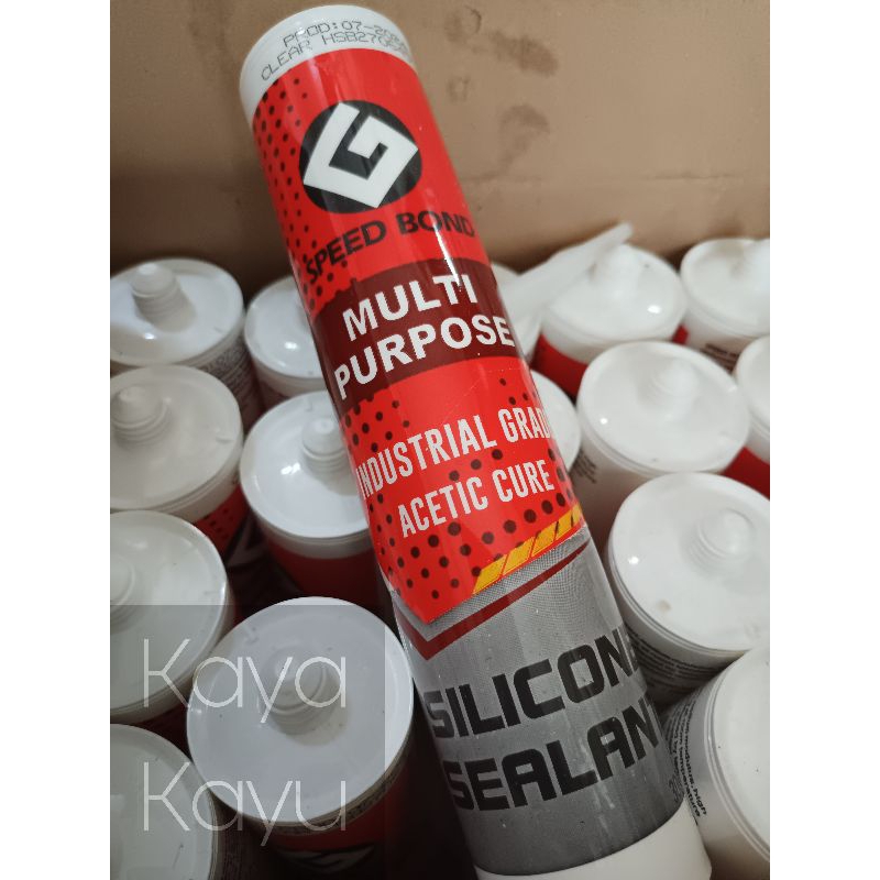 Jual Lem Silicone Sealant 300ml Lem Wall Batten | Shopee Indonesia