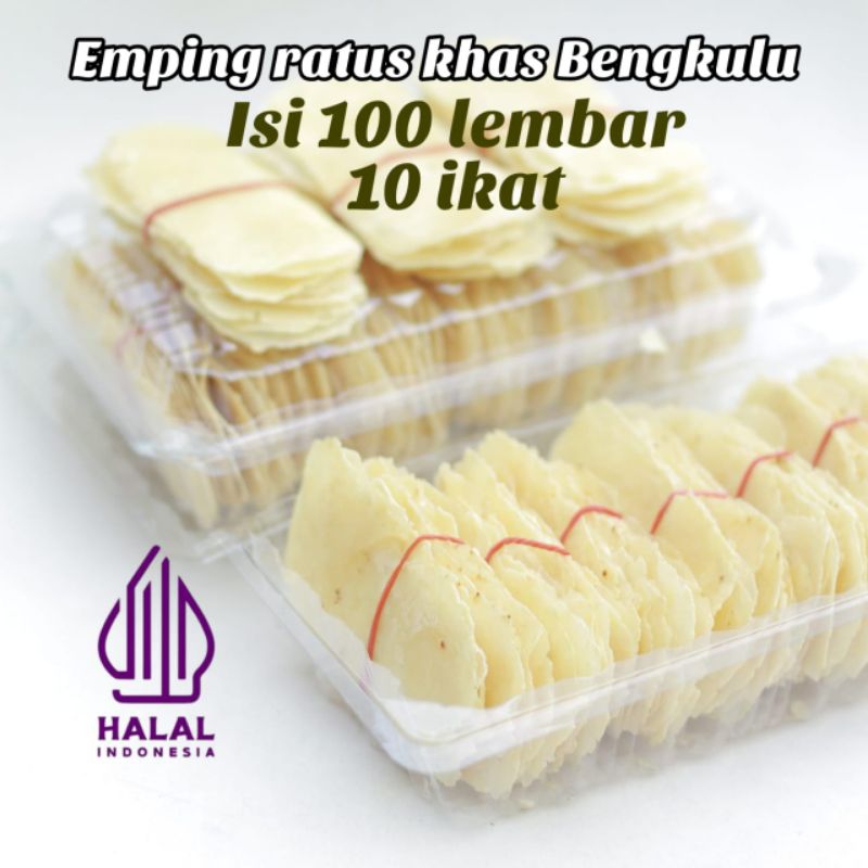 Jual Emping ratus melinjo isi 10 ikat / 100 lembar premium asli khas ...