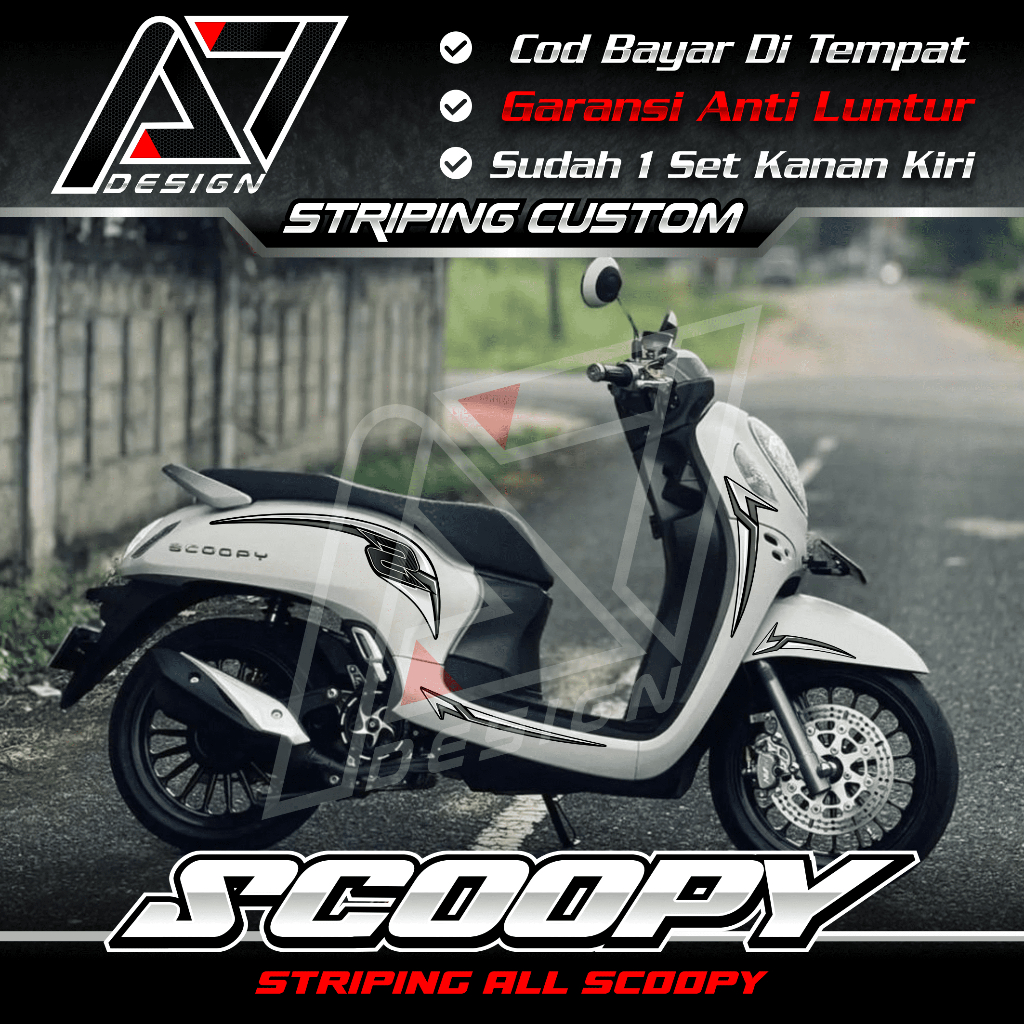 Jual striping custom all scoopy ( semua jenis scoopy ) - list striping ...