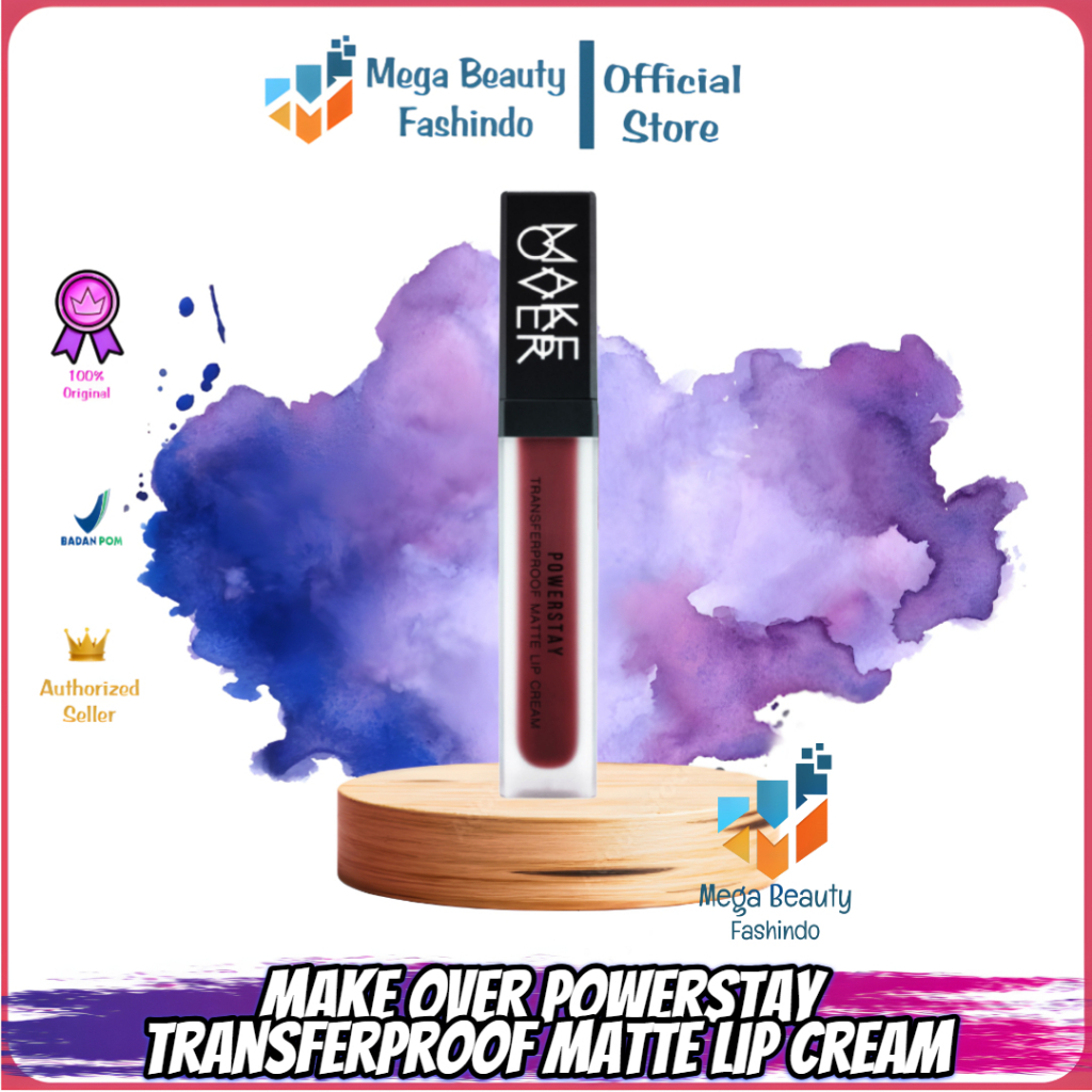 Jual MAKE OVER Powerstay Transferproof Matte Lip Cream 7g | Lip Cream ...