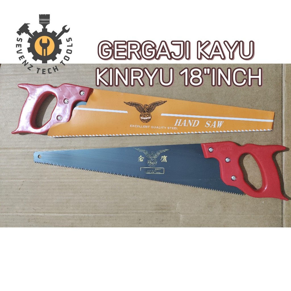 Jual MURAH GERGAJI KAYU KINRYU 18" INCH / GERGAJI TANGAN KAYU KINRYU 18 ...