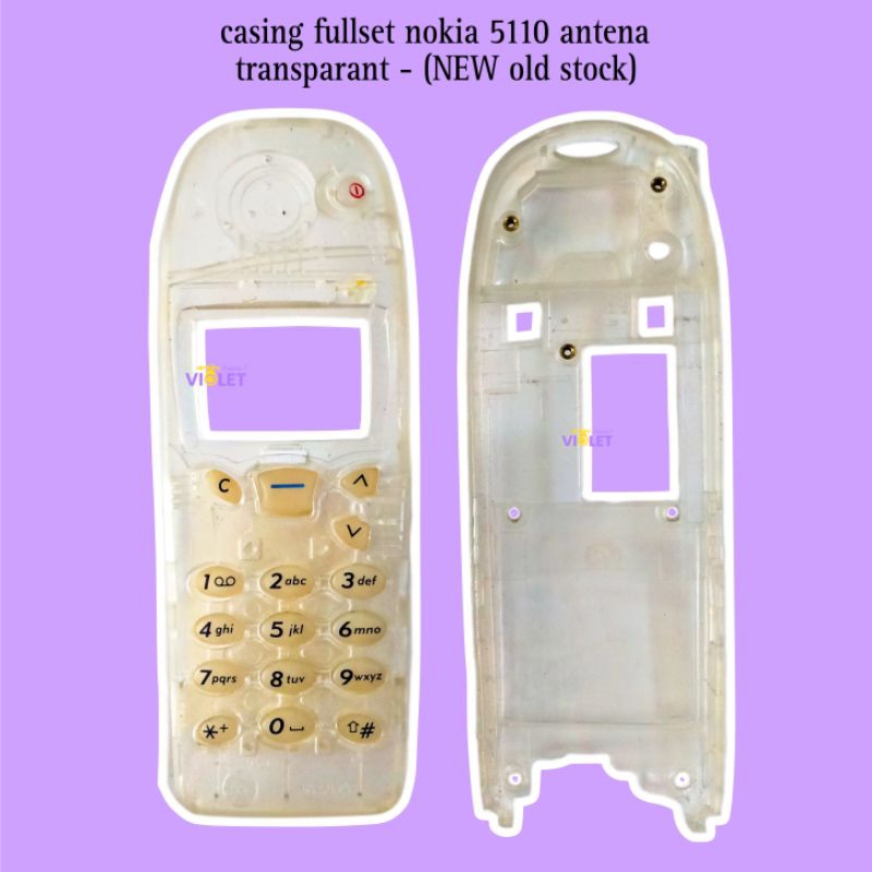 Jual casing nokia 5110 fullset + tulangan transparant. casing nokia 5110 casing 5110 casing hp ...