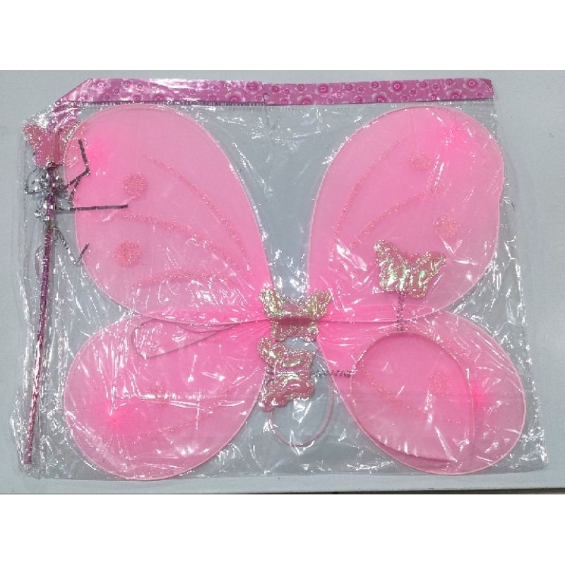 Jual sayap kupu-kupu anak / mainan sayap anak kupu kupu / sayap polos ...