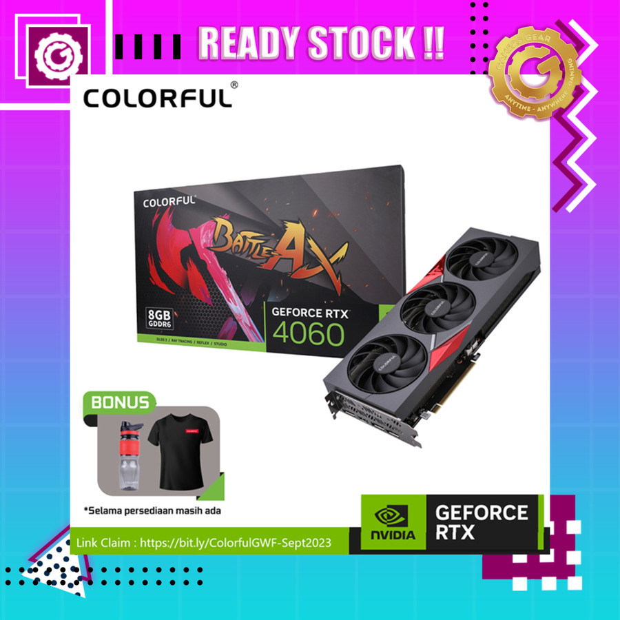 Jual VGA COLORFUL GeForce RTX 4060 NB EX 8GB-V | RTX4060 8GB GDDR6 ...