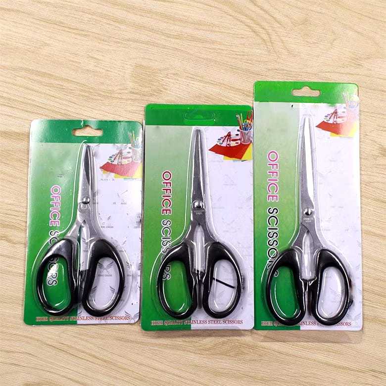 Jual Gunting Hitam Stainless Steel / Gunting Kertas Stainless / Gunting ...