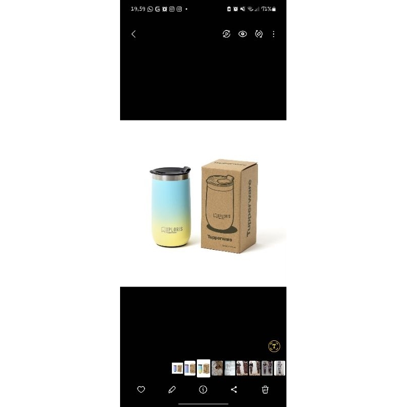 Jual xploris tupperware tumbler | Shopee Indonesia