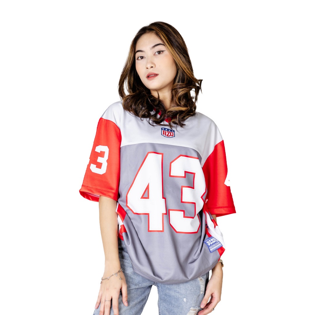 Jual RZQ / 43 / Number Series / Kaos Jersey / NFL / Baseball / MLB ...