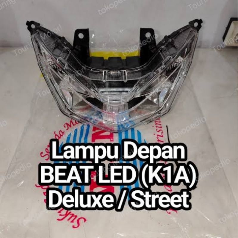 Jual reflektor lampu depan beat new 2021 2022 2023 beat deluxe | Shopee ...