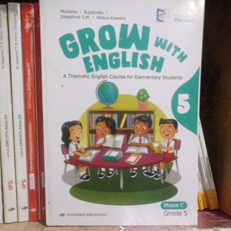 Jual Grow with english kls 5 SD kumer (Bekas) | Shopee Indonesia