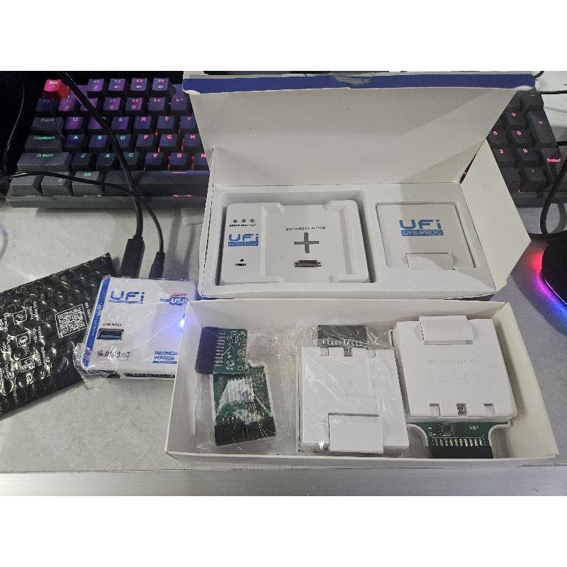 Jual alat sofware ufi box + ufi ufs prog indonesia scond mulus | Shopee ...